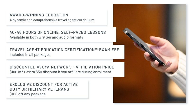 Travel Agent Education | Join Avoya Network™