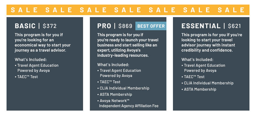 Travel Agent Education | Join Avoya Network™