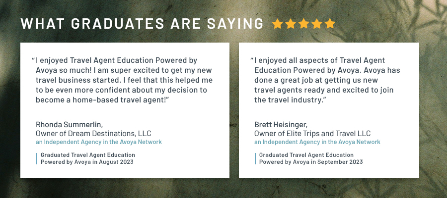 Travel Agent Education | Join Avoya Network™